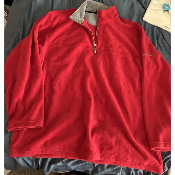 Foot Locker | Shirts | Red Soft Footlocker Qtr Zip Pulloverhoodie 3xl ...